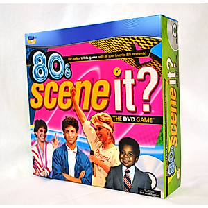 Scene It 80's Game With DVD Radical Trivia Questions