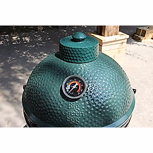 DOLAMOTY Upgrade Replacement Thermometer for Big Green Egg Grill with 3.3" Large Dial,Temperature Gauge for Big Green Egg Accessories 150-900°F with Waterproof and No-Fog Glass Lens