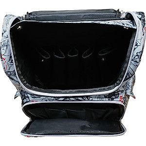 Vincent Master Backpack Travel Stylist Barber Bag (Silver)