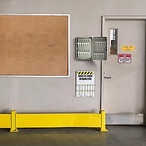 BARSKA 48 Position Key Safe, Beige, 7" x 3" x 10"