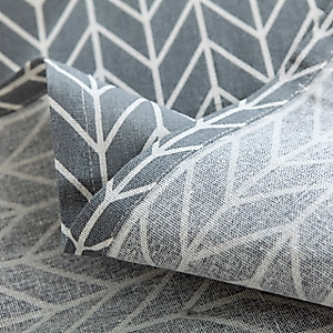 LOYIFE Washing Machine Top Covers, Refrigerator Dust Cover, Washer And Dryer Top Cover Front Load, With 4 Storage Bags, Grey, 51*21.5 in