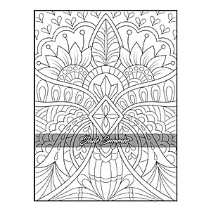 100 Amazing Patterns: An Adult Coloring Book with Fun, Easy, and Relaxing Coloring Pages