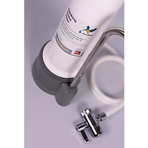 Doulton ¦ W9331032 ¦ HCP Countertop Filter System ¦ Tap Fit ¦ 10" UltraCarb Short Thread Element BSP Mount ¦ Superb Taste Drinking Water Filter ¦ 9501 ¦ White and Grey