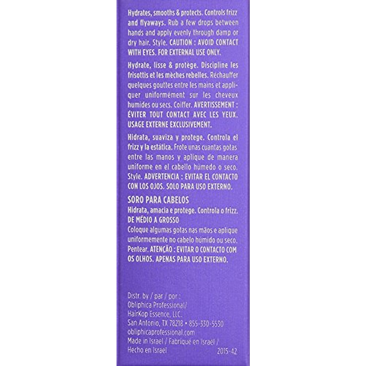 Obliphica Seaberry Medium To Coarse Travel Kit - Elevate Your Hair Care On the Go