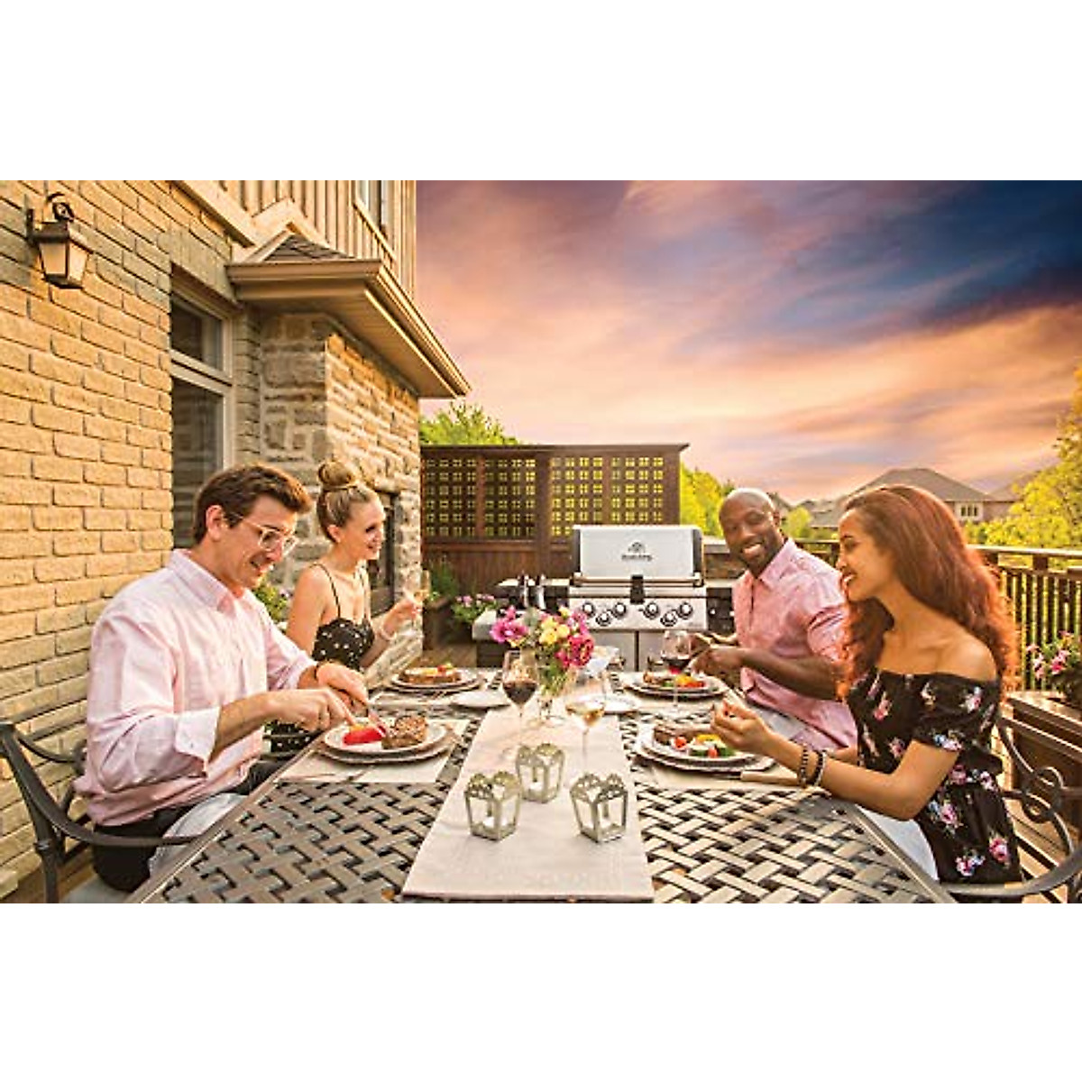 Broil King Regal S490 Pro - Stainless Steel - 4 Burner Natural Gas Grill l