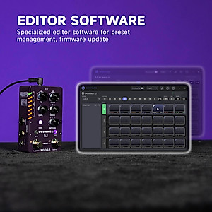 MOOER Drum Machine Guitar Pedal with 121 Drum Grooves 11 Music Styles 7 Rhythm Slots Fill Function Tap Tempo Knob for Electric Guitar Bass (X2)