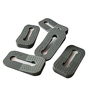 Vadiff Silicone Gas Stove Child Safety Knob Locks | Oven Knob Guard (5 Pk)(Gray)