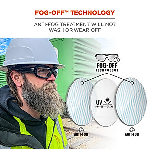 Ergodyne - Loki Anti-Fog In/Outdoor Lens Blk Safety Glasses (56083)