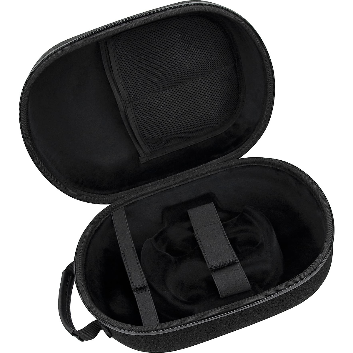 Hard Carrying Case Compatible with Quest Pro Accessories VR Headset with all in one storage, Touch Controllers and Other Accessories, Ultra-Sleek Design for Travel and Storage