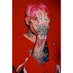 elixir design Lil Peep Rapper Concert Tour Wall Art 12X18 inches Poster Rolled
