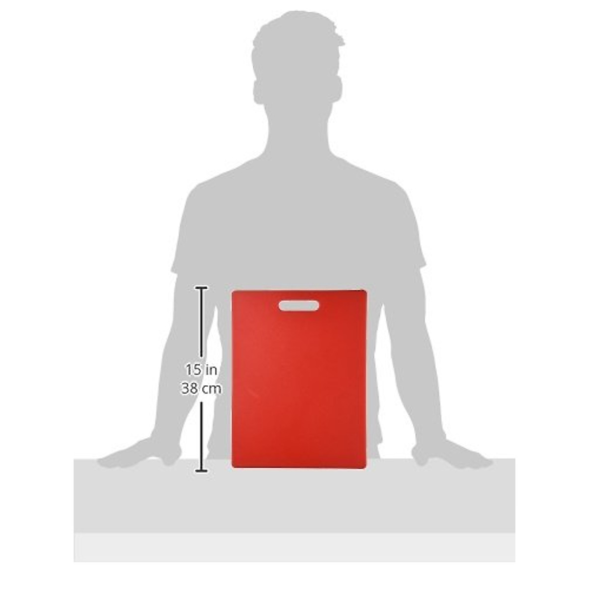 Made from high-density plastic that is conveniently sized at 11x14.5 inches