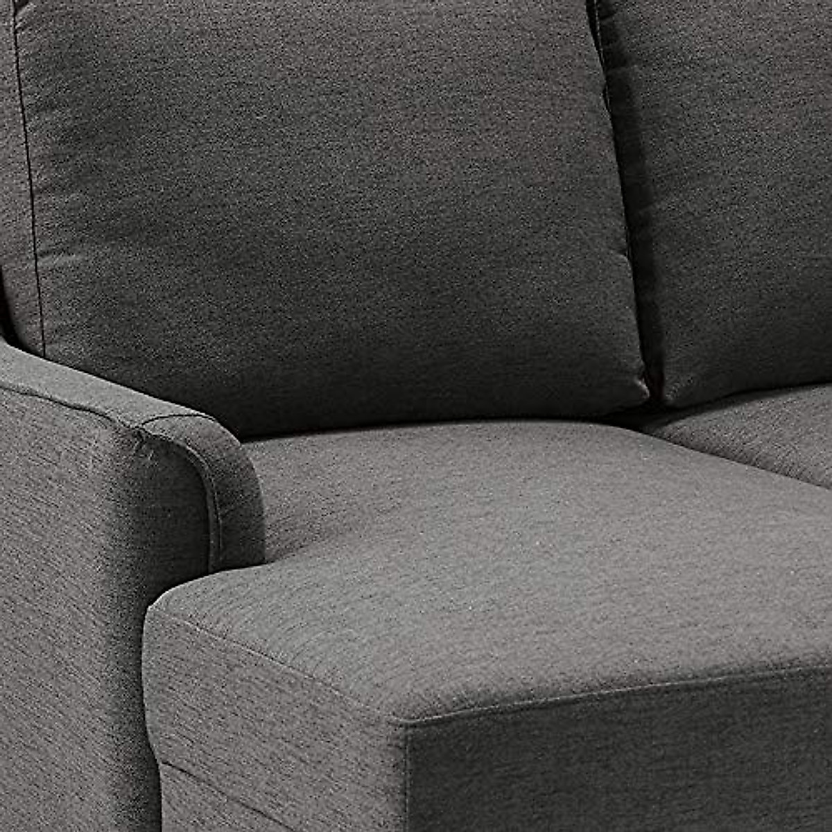 Signature Design by Ashley Jarreau Contemporary Sofa Chaise Sleeper Chofa, Gray