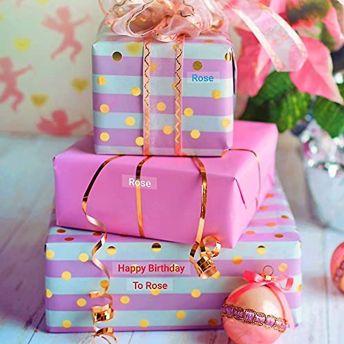 4PK TZ Tape Clear 12mm Compatible with Brother TZe 131-135 P Touch Label Tape TZ 12mm 0.47 Laminated Clear,Black/Red/Blue/White on Clear Label Maker Tape for Ptouch PTD210 PTD400 PTH100 PTH110 PTD600