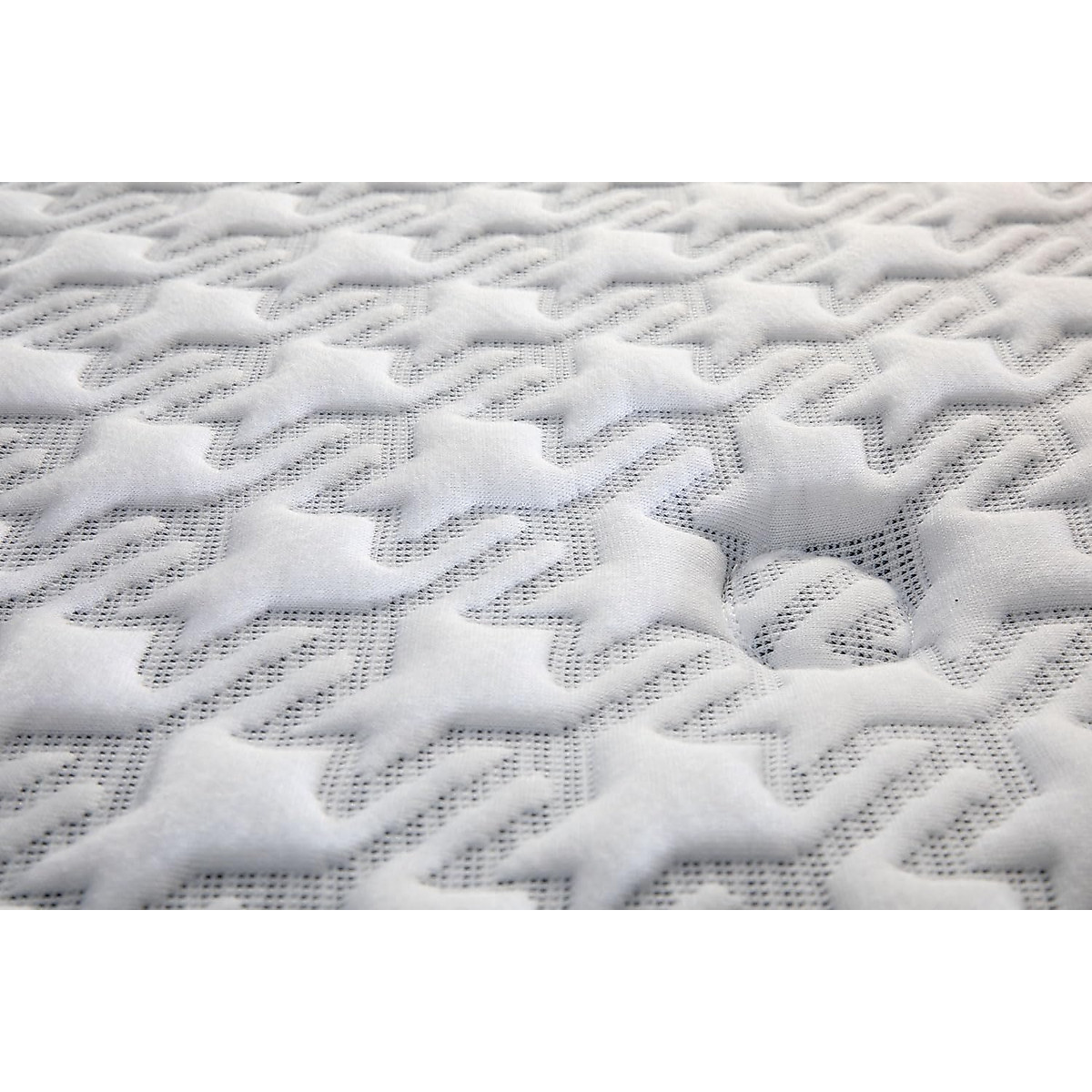 Wolf Queen Mattress - 13-Inch Plush Comfort Memory Foam Hybrid Mattress with 9 Layers, Individually Wrapped Coil, Cooling Design, 101-Night Trial, Provides The Right Level of Comfort and Support