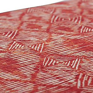 Pillow Perfect Outdoor | Indoor Nesco Sunset Rectangular Throw Pillow (Set of 2), 11.5 X 18.5 X 5, Red