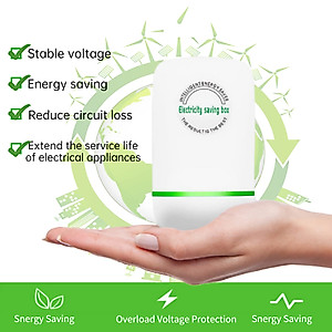 Gbbazu Pro Power Saver, Energy Upgraded Save Electricity Saving Box, Household Intelligent Factor Saver Office Market Device, US Plug 90V-250V 30KW (4 Pack)