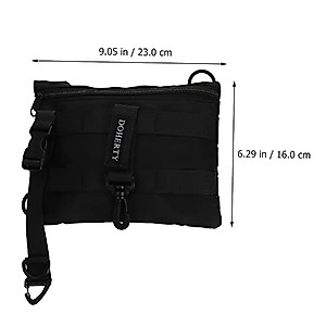 Kisangel 7 pcs messenger bag tool organizer bag mens crossbody bag cosmetic organizer bag womens handbags Sundries Storage Bag small bags for women oxford Single-shoulder Zipper Pouch Miss