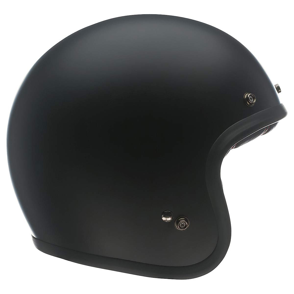 BELL Custom 500 Open-Face Motorcycle Helmet (Matte Black - Large)