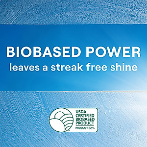 Seventh Generation Glass Cleaner, Biodegradable Formula, Sparkling Seaside Scent, 23 oz (Pack of 4)