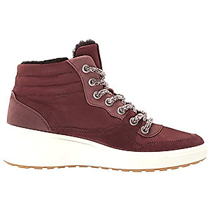 ECCO Women's Soft 7 Wedge Tred Winter Boot Ankle, Chocolat/Chocolat/Chocolat Suede, 8-8.5