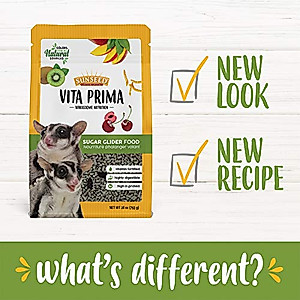 Sunseed Vita Prima Wholesome Nutrition Sugar Glider Food, 1.75 LBS