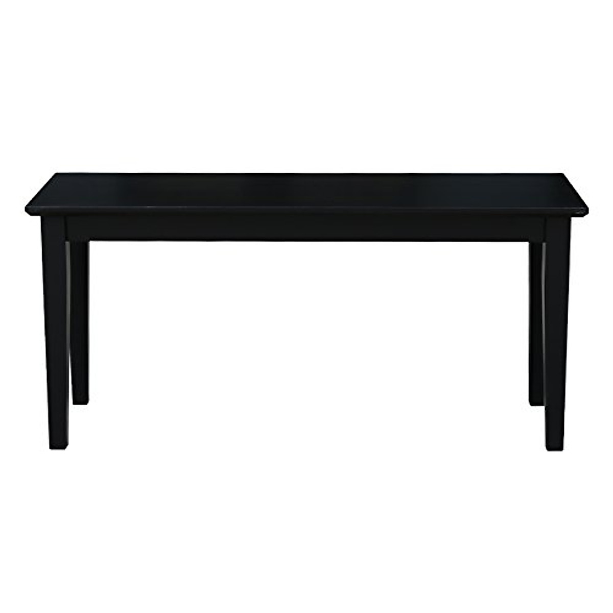 International Concepts Shaker Styled Bench RTA, Black