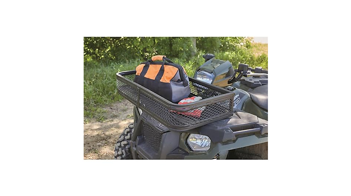 Guide Gear ATV Front Cargo Basket, Luggage Carrier Rack, Heavy-Duty ...
