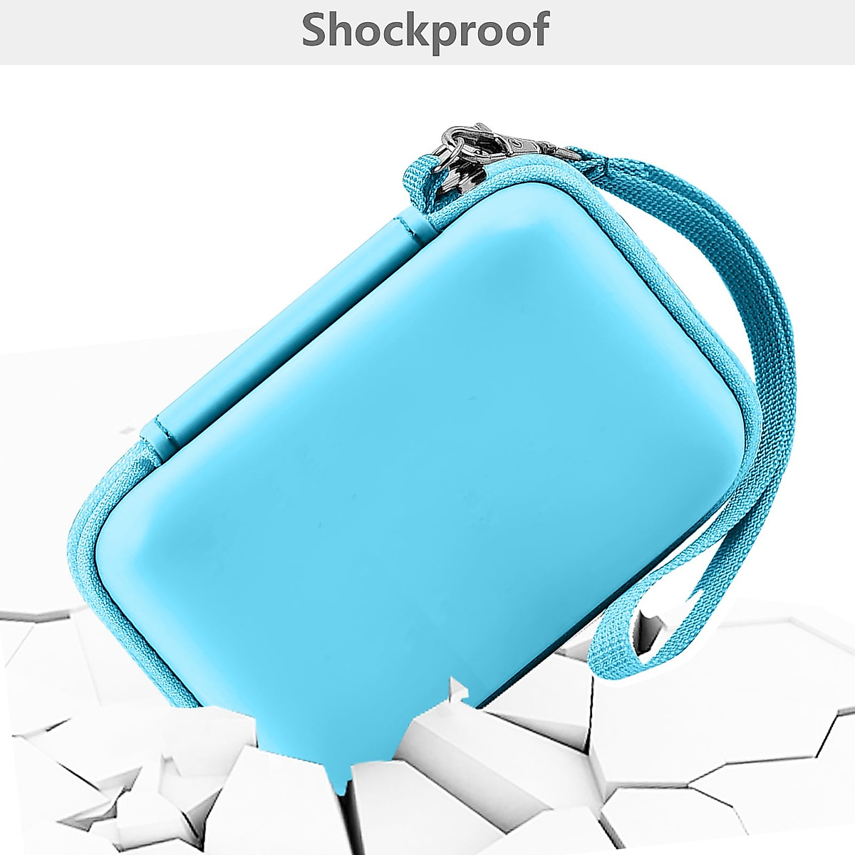 Leayjeen Kids Camera Case Compatible with PURULU/ZMKHJJG/Acuvar/ARNSSIEN Kids Digital Camera with Flip Lens, HD Digital Video Cameras(Case Only)