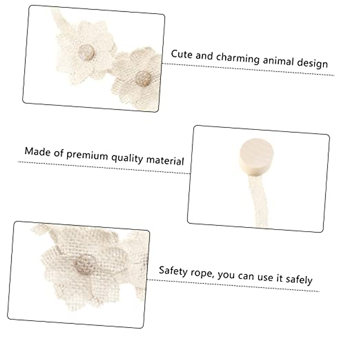 Uonlytech Flower Magnet Buckle Decked Accessories Elegant Flower Curtain Tieback Tie Backs Curtains Curtain Fixator Curtain Tiebacks for Draperies Magnetic Tiebacks Holdbacks Fashion Tie