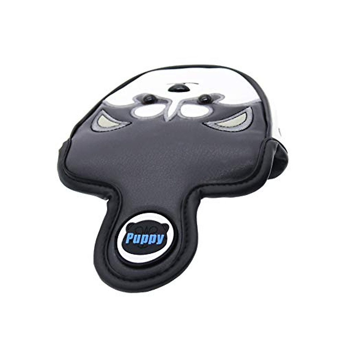 SEACLOUD Golf Driver Head Cover Lovely Husky Cartoon Animal PU Leather Mallet Headcover Dustproof Covers