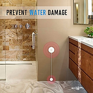 iView S300 WiFi Water Sensor DIY Flood and Water Leak Detector Detachable Sensor, Sound & APP Alert Long Lasting Battery