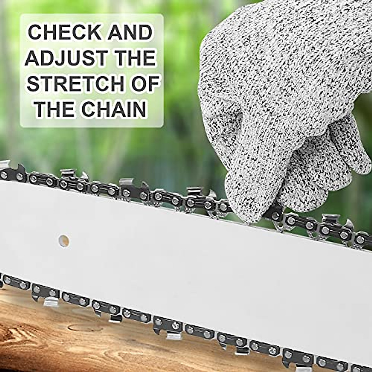 Loggers Art Gens 3 Pack 14 Inch Chainsaw Chains 3/8 LP .050" 52 Drive Links Fits Craftsman/Sears, Echo, McCulloch, Poulan, Homelite, Ryobi