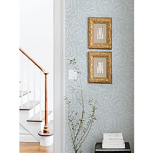 NuWallpaper NUS4048 Saraya Peel & Stick Wallpaper, Blue