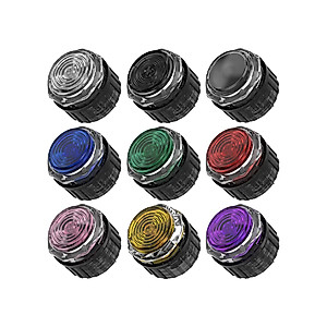 (10PCS Yellow) Original Xbox Crystal Gamerfinger Mechanical Button HBFS-30-SCREW