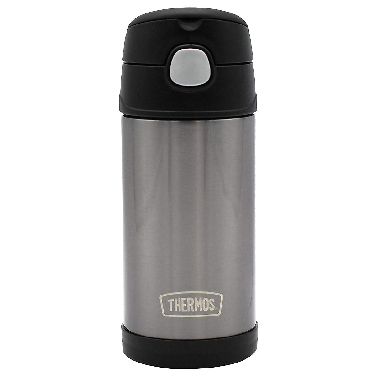Thermos Funtainer 12 Ounce Bottle, Charcoal