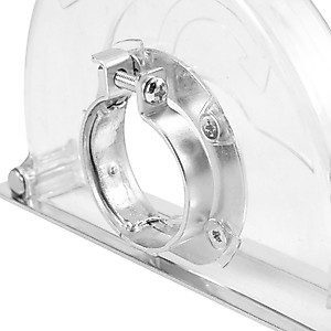 Professional Angle Grinder Guard, Grinding Cover Cutting Dust Shroud for 4-5" Angle Grinders and 3"/4"/5" Saw Blades Transparent