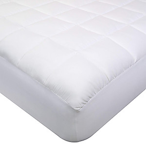 Wellrest Soft Defense Mattress Pad with NeverWet Technology, Waterproof & Stain Resistant, King