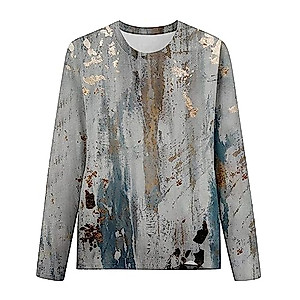 Short Sleeve Tunic Tops for Women Womens Short Sleeve Workout Tops Tube Top Dress for Women Summer Funny Birthday Gifts for Women Long Sleeve Tshirts for Women（2-Gray,Large）