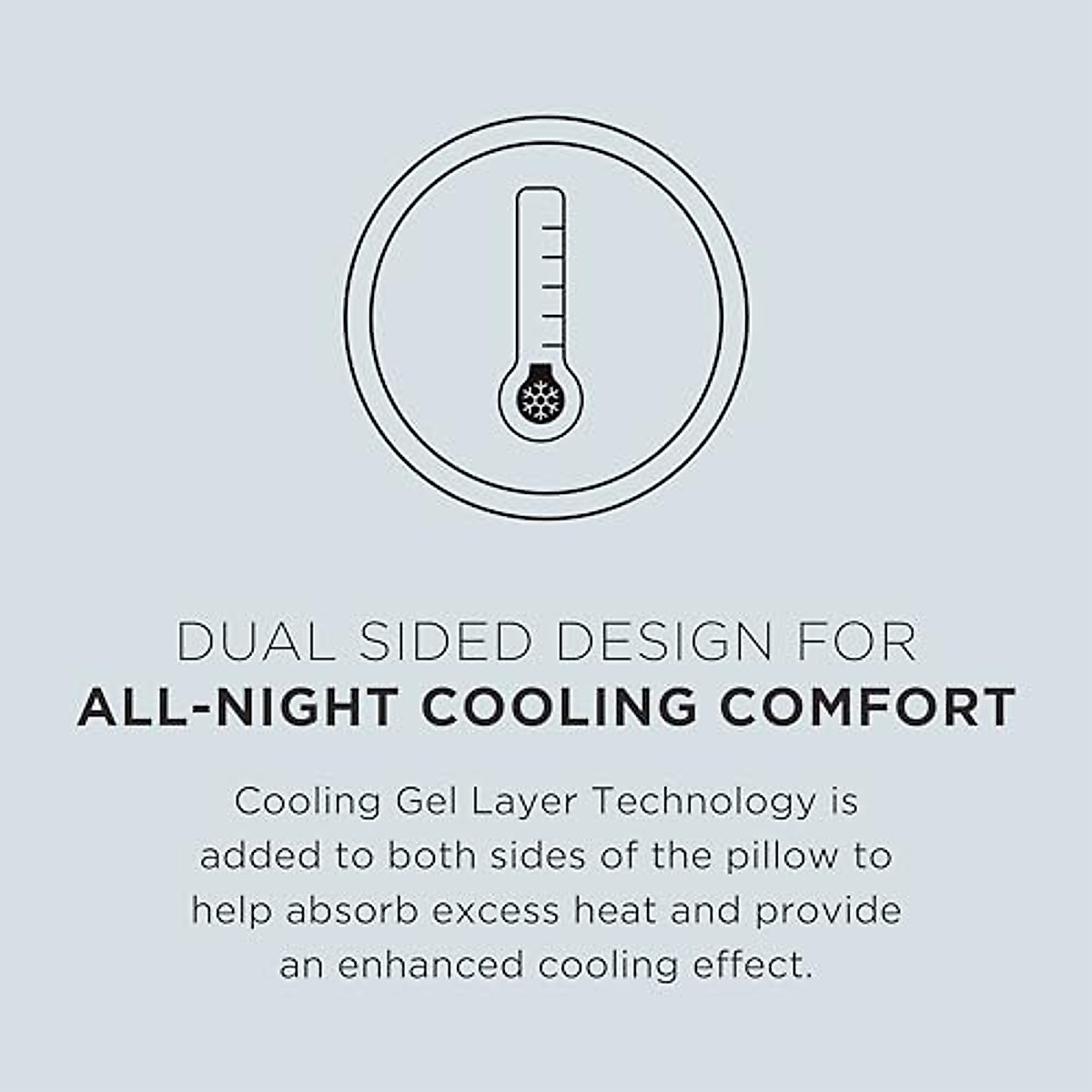 Tempur-Pedic TEMPUR-Cloud Dual Cooling Pillow, King (Pack of 1), White