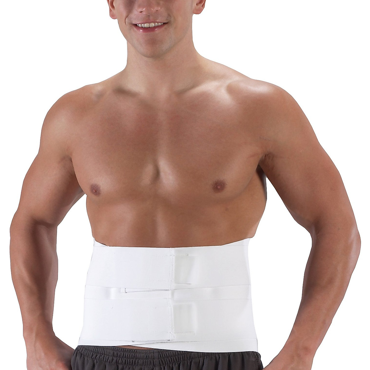 Bilt-Rite Mastex Health 10 Inch Superbelt with Pad, White, Large
