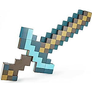 Minecraft Toys, Sword and Pickaxe, Minecraft Game Transforming Kid size Role-play Accessory (Amazon Exclusive)