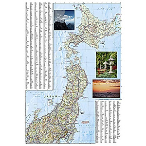 Japan Map (National Geographic Adventure Map, 3023)