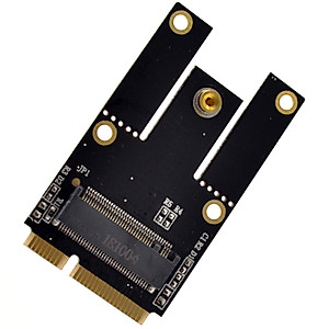 Deal4GO NGFF M.2 (Key-A+E/Key-E) to Mini PCI-E Express Adapter Converter Full Size/Half Size mPCIe Slot for Intel AX210 AX200 9260 8265 8260 7260 3165 WiFi Card