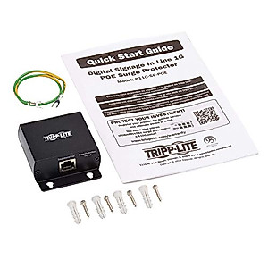 Tripp Lite Surge Protector in-Line Poe for Digital Signage 1G IEC Compliant