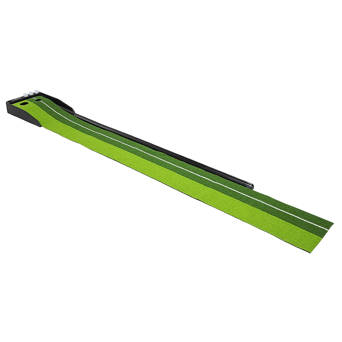 Fitvids Putting Green Mat with Automatic Ball Return, 3 Balls Included, Regular