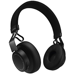 Jabra Move Style Edition, Black – Wireless Bluetooth Headphones with Superior Sounds Quality, Long Battery Life, Ultra-Light and Comfortable Wireless Headphones, 3.5 mm Jack Connector Included