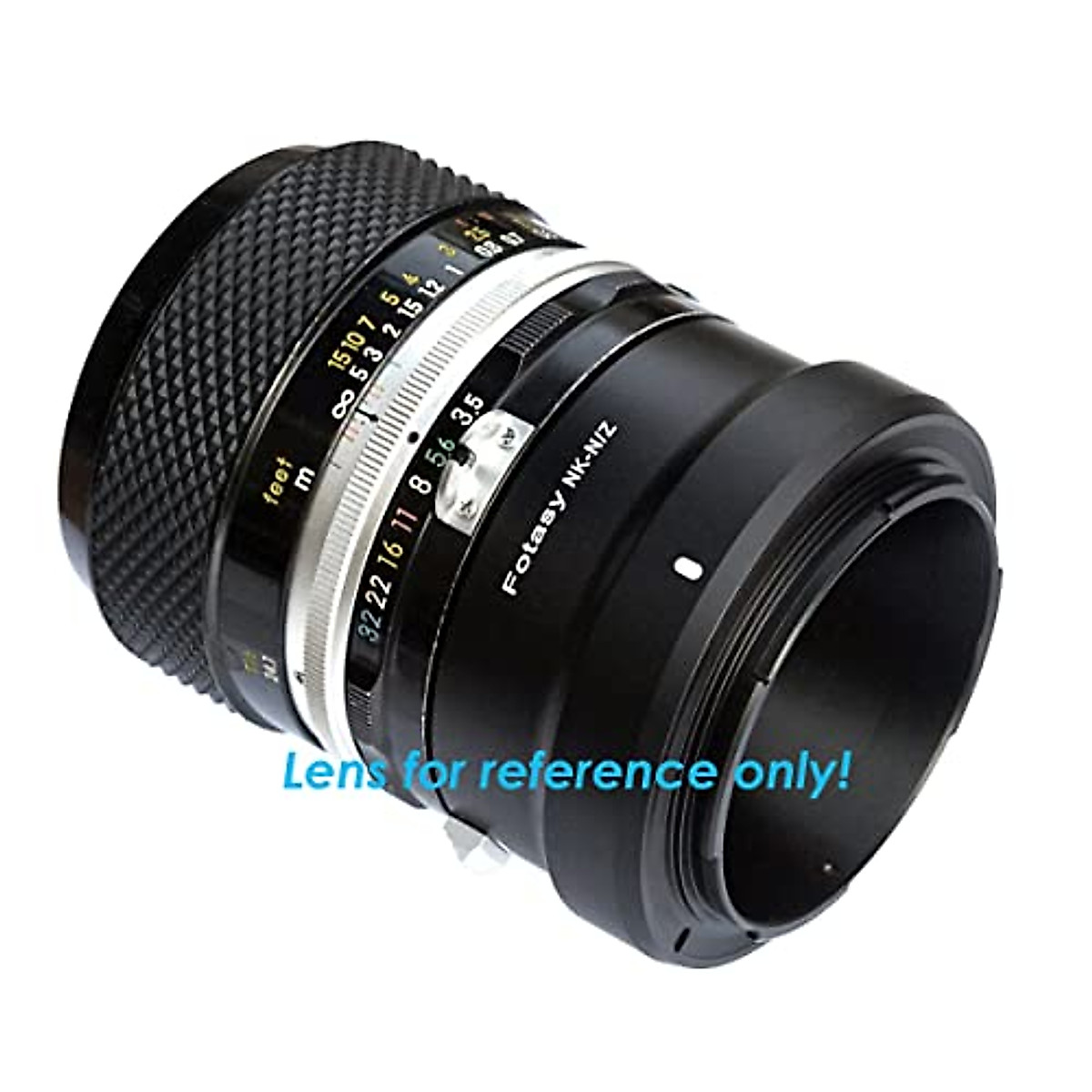 Fotasy Nikkor F Mount Lens to Z Mount Adapter, FTZ Mount Adapter, Nikkor F Z Adapter, F to Z Adapter, Compatible with Nikon Z Mount Mirrorless Camera Z 30 Z 50 Z 5 Z 6 Z 7 Z 6II Z 7II z fc Z 9