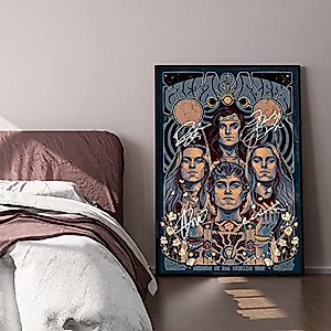 IDfine Greta Van Fleet Poster Canvas Wall Art Paintings Rock Band Posters for Living Room Bedroom Decor Birthday Gift Unframed (12x18inch(30x45cm))