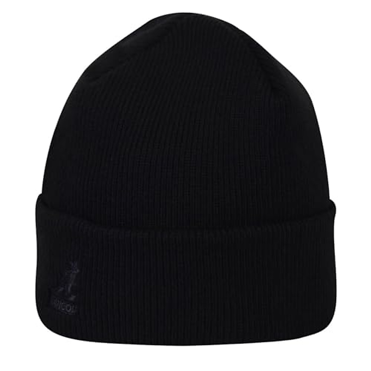 Kangol Acrylic Cuff Pull On - Black/Black/1SFM Black/Black, One Size