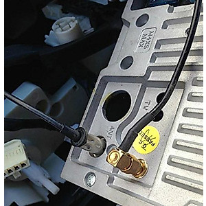 KUNFINE Universal Auto Car Radio FM Antenna Signal Booster Amp Amplifier for Marine Car Vehicle Boat RV 12V Signal Antenna Enhance